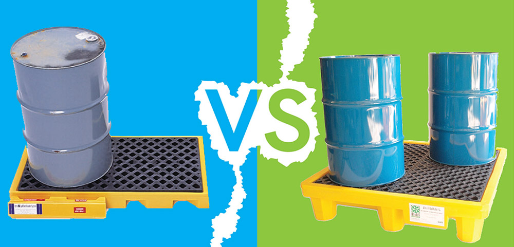 What is the difference between a spill pallet and a spill deck? - WELLGUARD